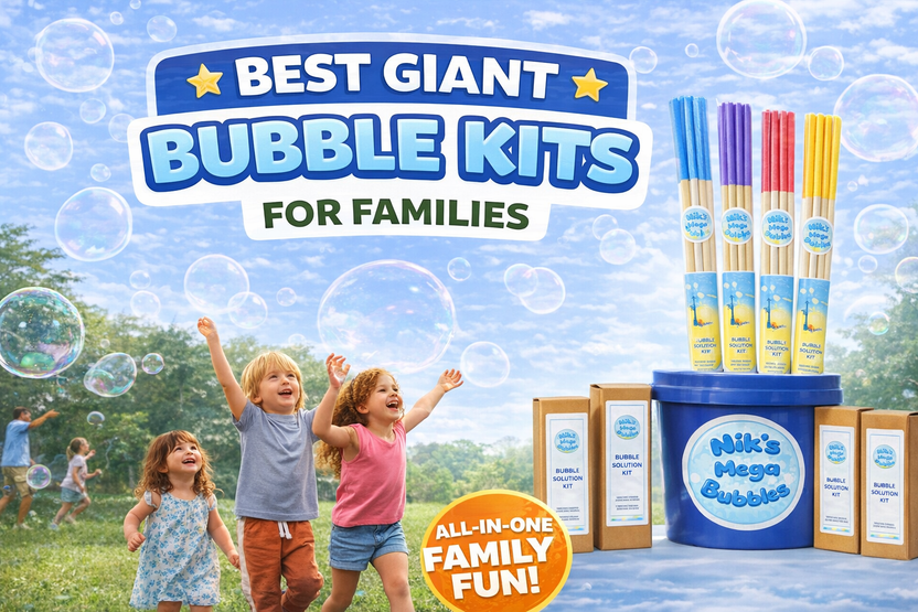 Mik's Mega Bubbles: Blow Away Everyone with Giant Bubbles! – Mik's Mega ...