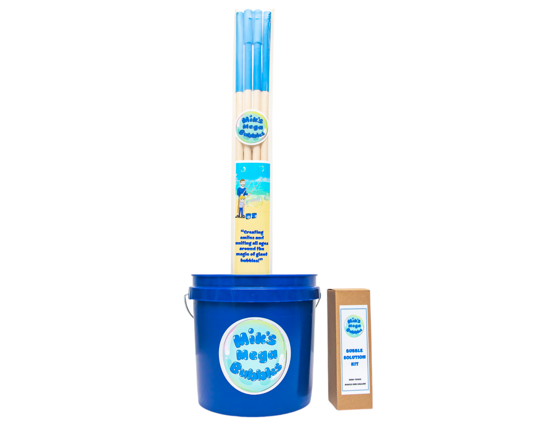 "The Showstopper" Kit – Mik's Mega Bubbles™